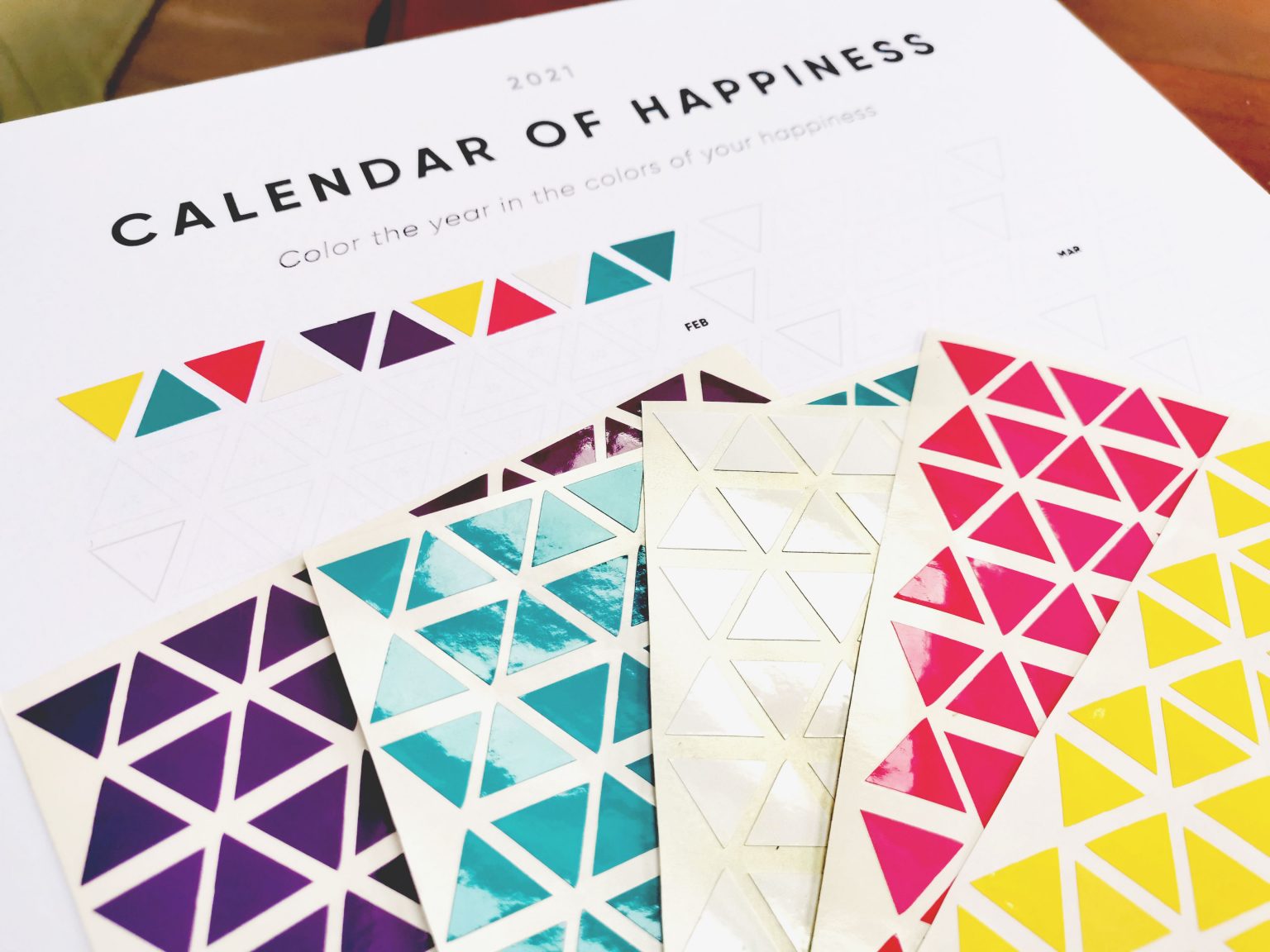 Transform Your Year with the 2024 Calendar of Happiness